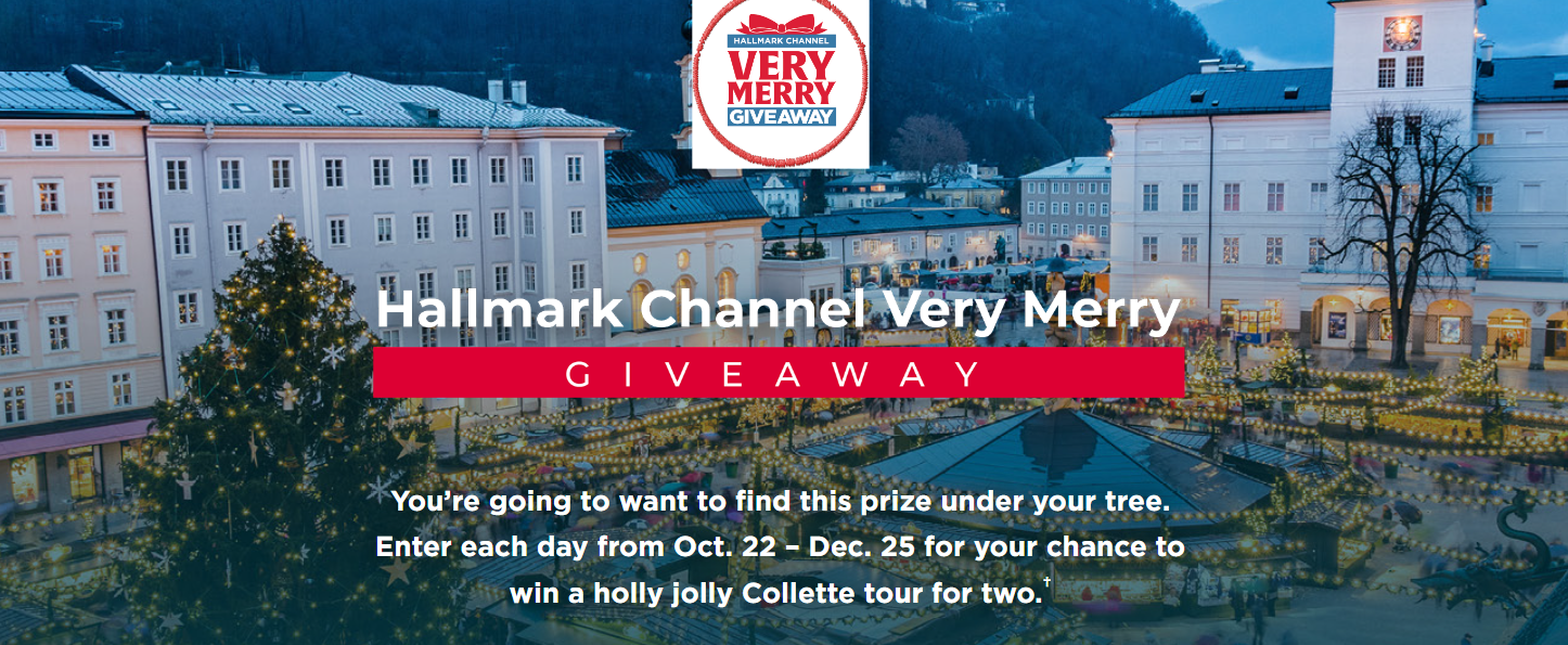 Hallmark Channel’s Very Merry Giveaway Sweepstakes - Win Instant Win Hallmark Channel’s Very Merry Giveaway Sweepstakes - Win Instant Win